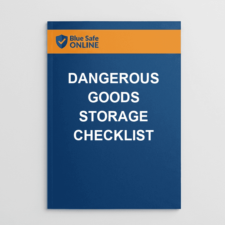 Dangerous Goods Storage Checklist | BlueSafe Online