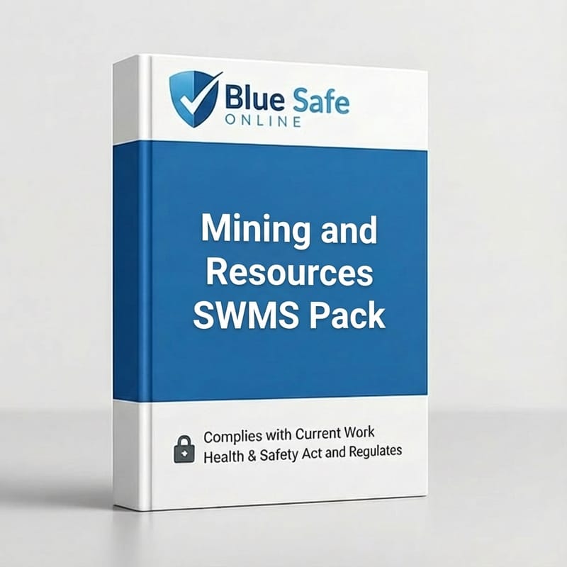 Mining and Resources SWMS Pack | BlueSafe Online